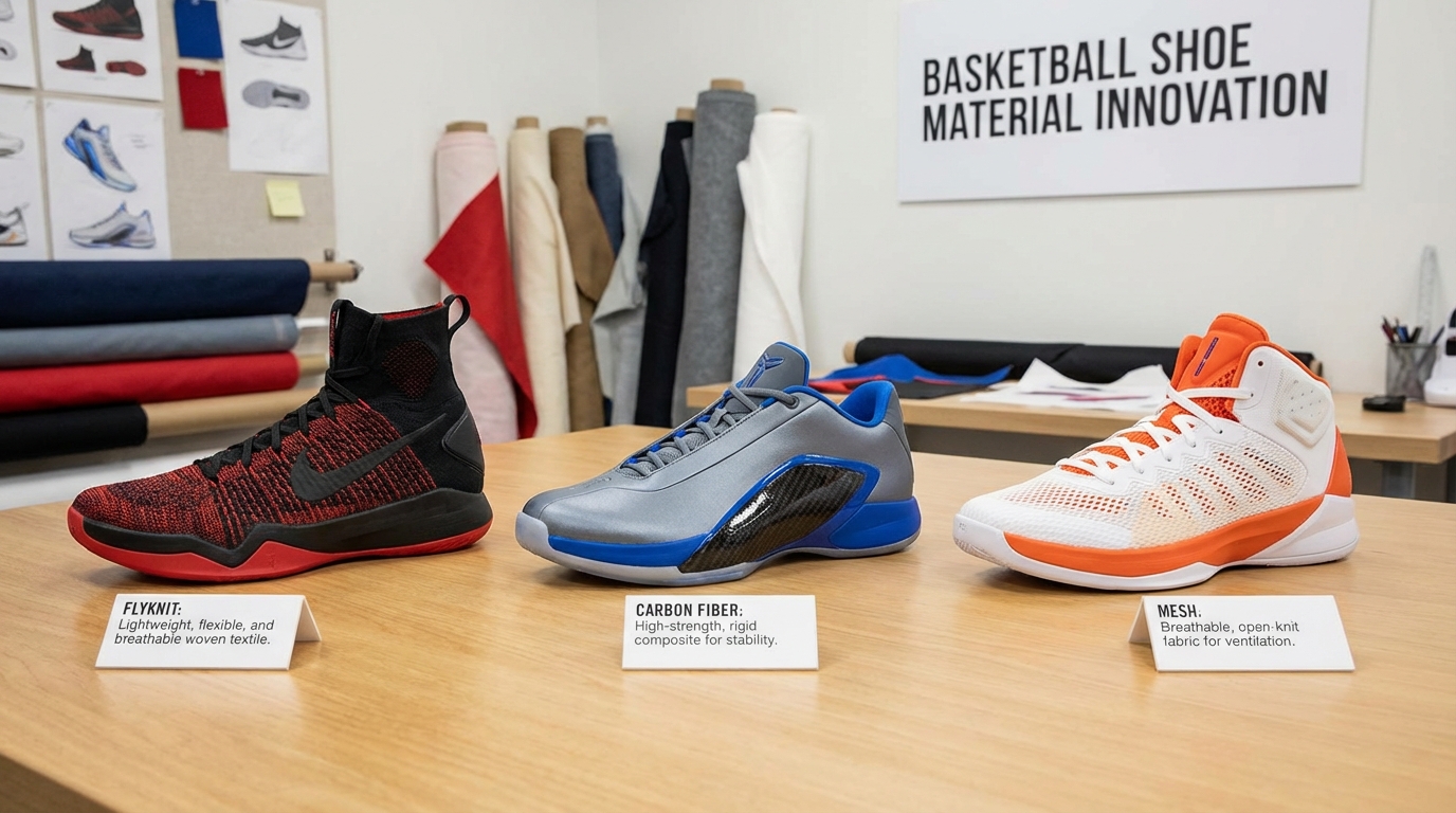 Carbon Fiber, Flyknit, Mesh: разбор материалов баскетбольных кроссовок ...